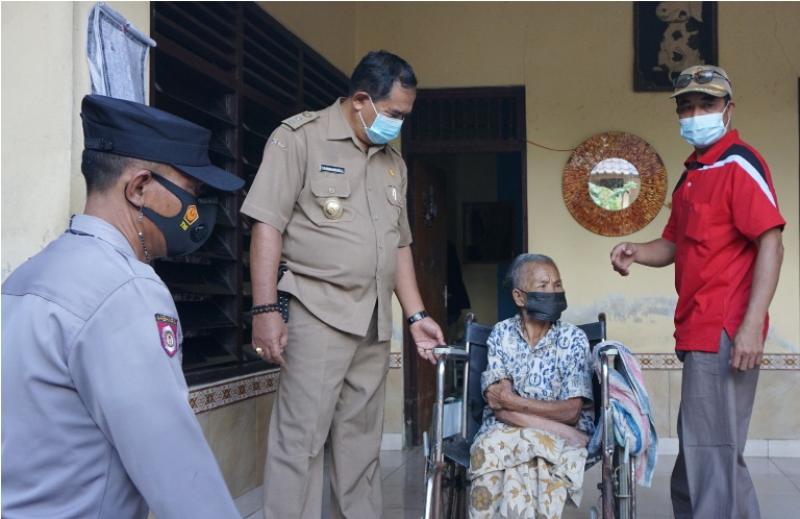 PMI Klungkung Hadir ditengah Pandemi,Bagikan CSR Sembako Kepada Penyandang Disabilitas dan ...